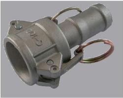 Aluminium Terminal For Suction And Pumping Hose ø19 Mm Ref. Sel 2040193