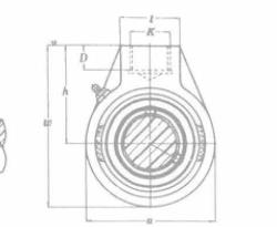 Soporte Tipo Cartucho Serie Ucha 200 Temperatura Maxima 220 Grados Diametro Eje 45 Mm Diametro ...