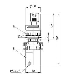 Manually Operated Mini Valve Ref. Camozzi 235-904