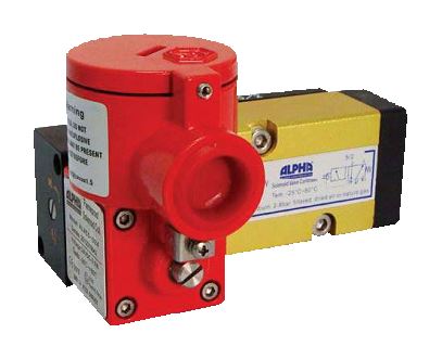 Electrical Valve Alv510f3-c5-mo-nc-24vdc 5/2-3/2 Nc Ash4040w Alpha Controls