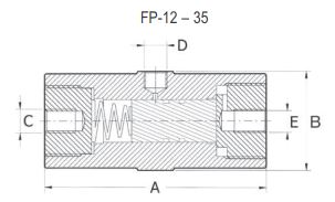Pneumatic Vibrator M-10 Ref. Findeva Fp-18-l