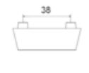 Escudo Modelo Shield 38 Sc Ref. Ifam 025022